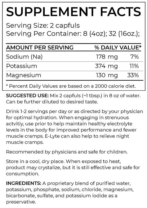 E Lyte Balanced Electrolyte Concentrate 16 Ounce Acuatlanta Acupuncture Atlanta