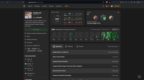 Somrik Sur On Linkedin Leetcode100daychallenge Leetcode Codingchallenge Algorithms