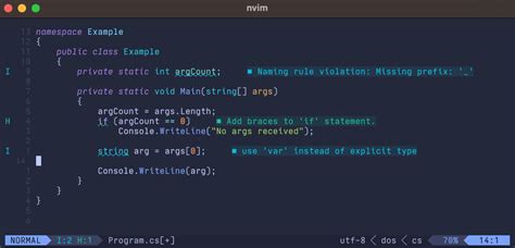 Enabling Roslyn EditorConfig Support In Neovim