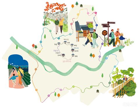서울 스타일 한눈에 보는 서울 걷기 지도 서울사랑 서울이야기 시민소통 정보소통광장