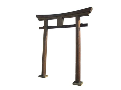 8 Ft Japanese Torii Gate Wooden Garden Gate Myojin Style