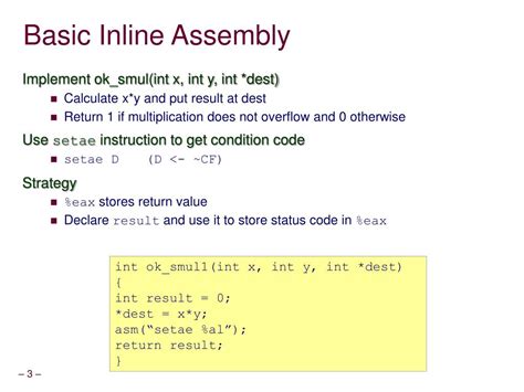 Ppt Cs 201 Embedded Assembly Powerpoint Presentation Free Download