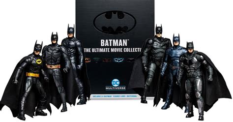 Mcfarlane Toys Batman 6 Pack Includes First Clooney Kilmer Figures Comic Book Movies And
