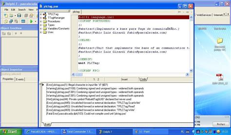 borland delphi 7 Описание tgzavod