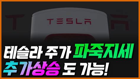 테슬라 최근 주가 파죽지세 추가 상승도 가능하다 그 이유는 23년 6월 14일 방송 오늘의 테슬라 오테라 강정수
