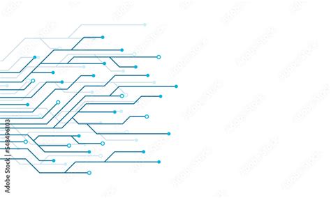 Circuit Board Electronics Digital Technology Banner Abstract Technology Background Tech