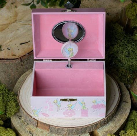 Personalised Tinkerbell Musical Jewellery Box T