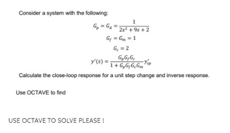 Solved Consider A System With The Following Chegg