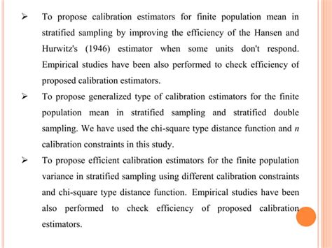 calibration approach for parameter estimation pptx