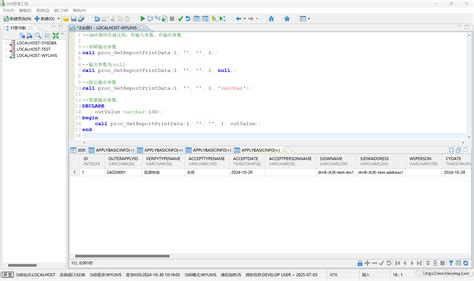 Sqlserver、达梦、mysql调用存储过程（带输入输出参数）sql Server存储过程输入输出参数 Csdn博客