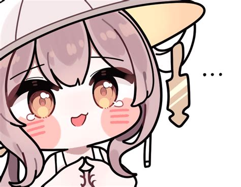 Mming Mmingis Scarlet Nikke Goddess Of Victory Nikke Girl Blush Stickers Chibi Hat