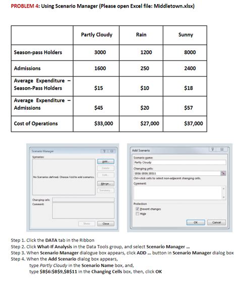 Solved Using A Fresh New Excel File Step Click The DATA Chegg Com
