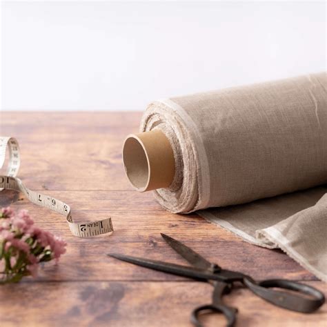 Natural Linen Fabric By The Metre 200gm² Wild Linens