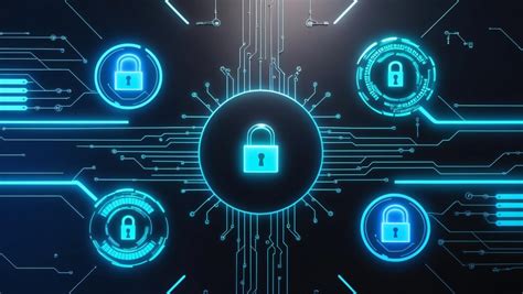 Premium Photo Futuristic Digital Padlock Symbolizing Cybersecurity Data Protection Cybercrime