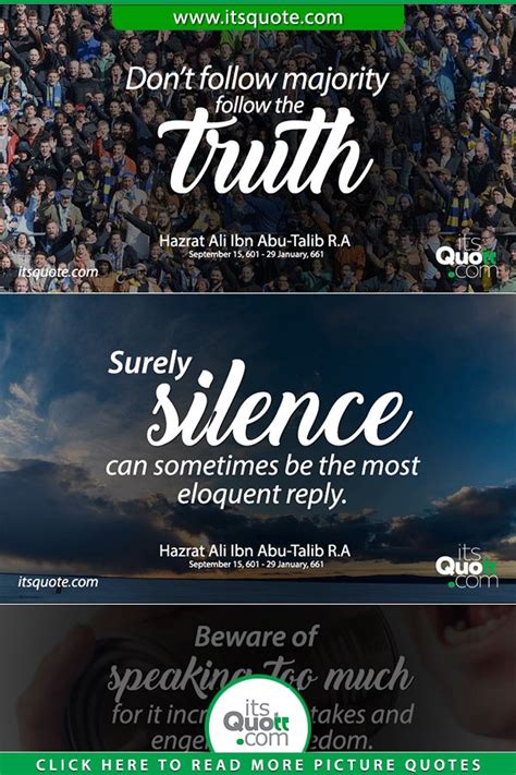 don t follow majority follow the truth amazing quotes silence
