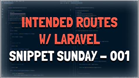 How To Redirect To Intended Route With Laravel YouTube