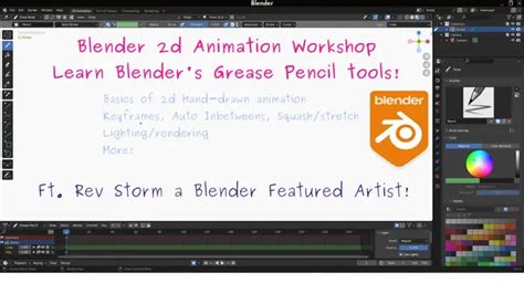 An Introduction to 2d Animation in Blender! (Grease Pencil and Eevee) - Digital Dabblers