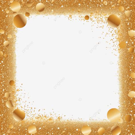 반짝임이 있는 금색 테두리 액자 혼례 금 Png 일러스트 및 이미지 에 대한 무료 다운로드 Pngtree
