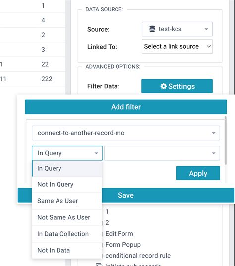 allow user to filter data from many one relation field of an object