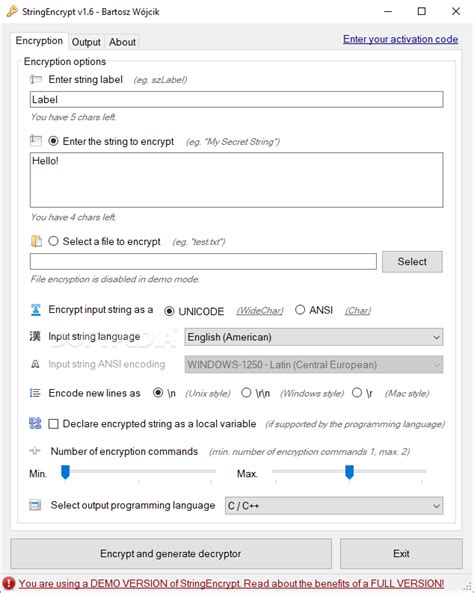 StringEncrypt Download Softpedia
