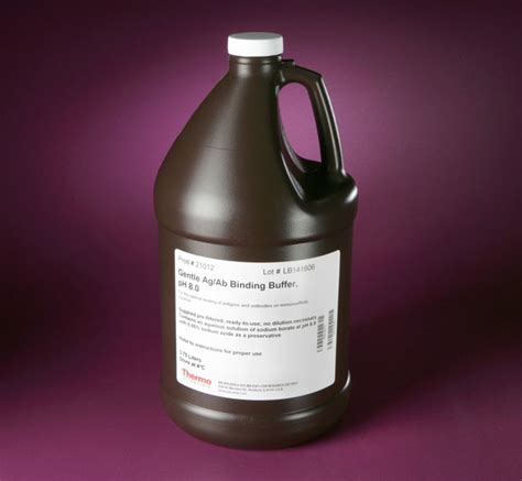 Thermo Scientific Pierce Gentle Agab Binding Buffer Ph 80 375 L Buy Online Thermo