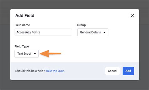 How To Create Custom Fields Using Accessally Kb Accessally