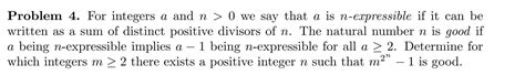 Solved Problem 4 ﻿for Integers A And N0 ﻿we Say That A ﻿is