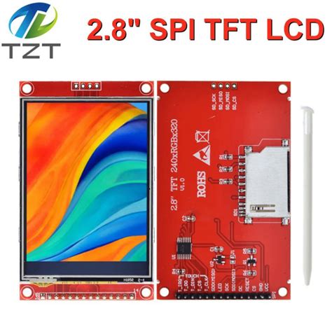 240x320 28 Spi Tft Lcd Touch Panel โมดูลพอร์ตอนุกรมที่มี Pbc Ili9341 St7789v 28นิ้ว Spi จอ