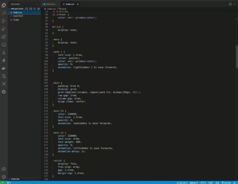 Building My Personal Website Using Html Css And Javascript Ruhan