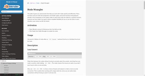 【blenderアドオン】「node Wrangler」の使用方法 Yuni Wiki