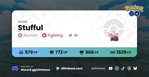 Stufful Pokémon Go Dittobase