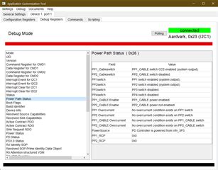 TPS65987D 100 Watt Configuration For USB C PD DUO EVM Interface Forum Interface TI E2E