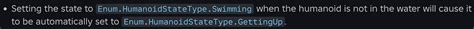 Swimmable Part Script Wont Work Scripting Support Developer Forum