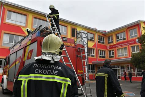 Успешно реализирана симулациска вежба за заштита и спасување во случај на земјотрес и пожар