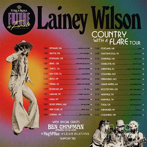 Lainey Wilson Tour 2023 Greeting Card By Carrolus Bagas