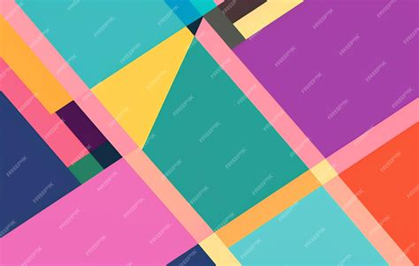 Premium Photo Abstract Background With Colorful Geometric