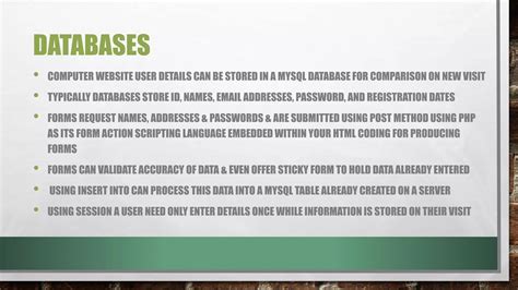 Mysql Introduction Ppt