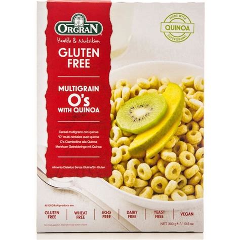 Orgran Gluten Free Os Multigrain With Quinoa 300g Pack Of 6 Big W