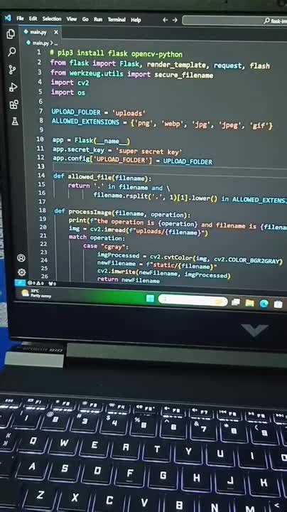 ramanand kumar on linkedin 🚀 exciting project update image editing website with python 🎨💻 after…