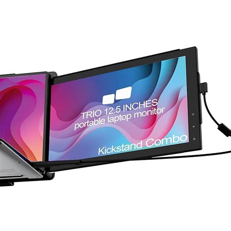 Buy Mobile Pixels Trio Portable Monitor For Laptops Full HD IPS USB A Type C USB The On