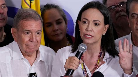 María Corina Machado Reiteró Que Edmundo González Es El Presidente E