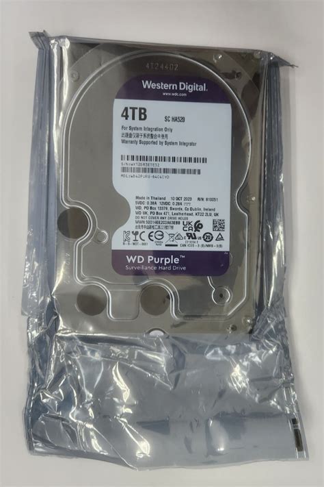 Wd Purple 3 54tb Sata Hdd Wd43purz Computers And Tech Parts And Accessories Hard Disks