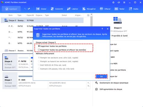 Comment Supprimer Toutes Les Partitions Sur Windows