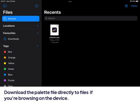 How To Import Color Palette In Procreate Brush Galaxy