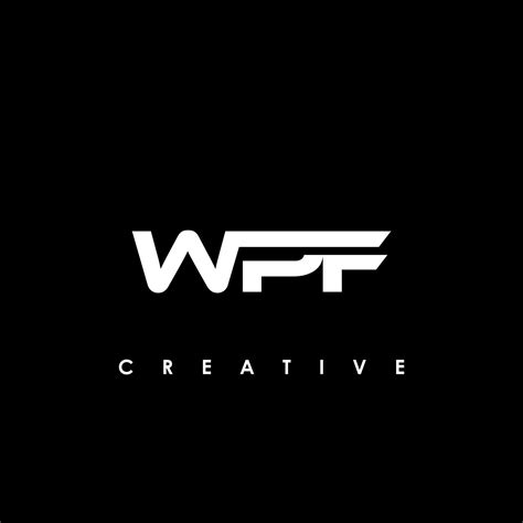 Wpf Letter Initial Logo Design Template Vector Illustration 36279301