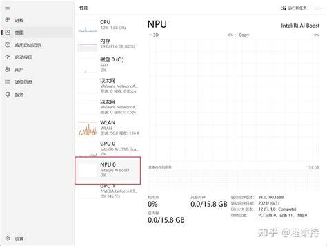 NPU到底什么用任务管理器从来没看到跑过也没应用可以用到它有什么应用可以让它跑起来