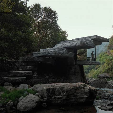 Lin Architecture Creates Concrete Pavilion As Lighthouse For Farmers