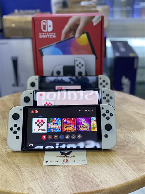 Máy Game Nintendo Switch Oled Hack đã Qua Sử Dụng