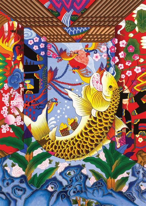 대한민국민화공모대전 이정희 인천 합격기원 창조적인 예술 중국 예술 예술 그림