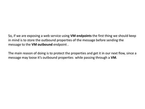Webservice With Vm In Mule Ppt